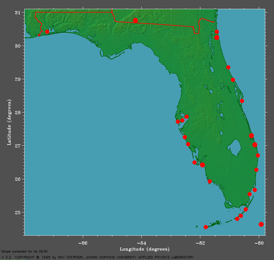 Map Of Isles Florida